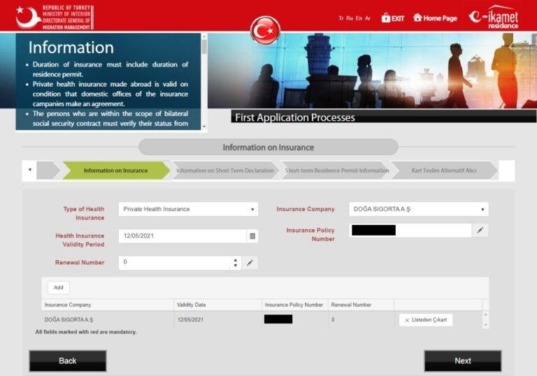 Turkish Residence Permit (TRC) Application Tutorial Step By Step - IQAMET®