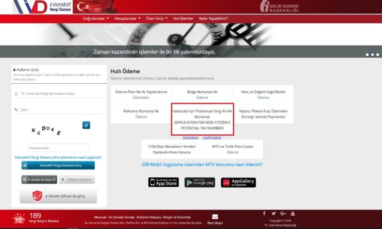 How to Get a TAX Number in Turkey Online - IQAMET®